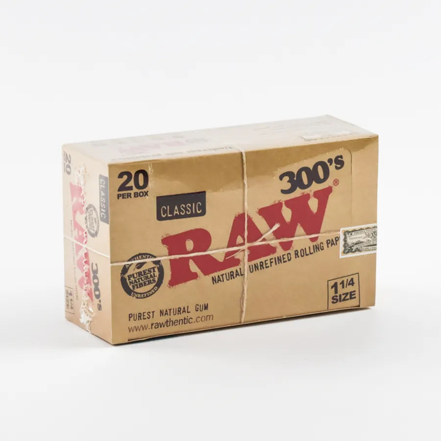 RAW Classic 300s 1 1/4 - 20CT Display – Greencloud Wholesale
